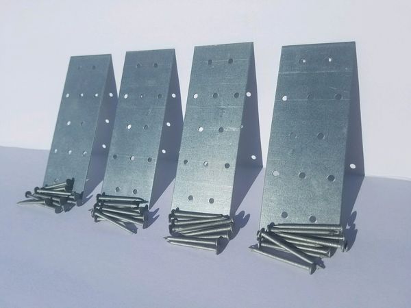 Pack Of 4 Tie Plates