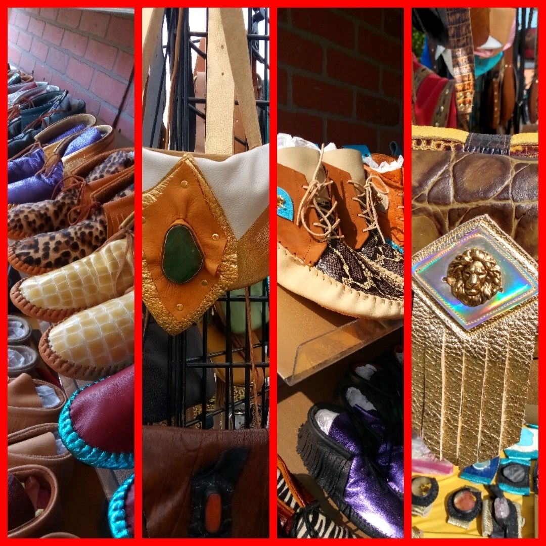 'Angel Bands' Leather Cuffs, Earrings, Necklaces & Purses