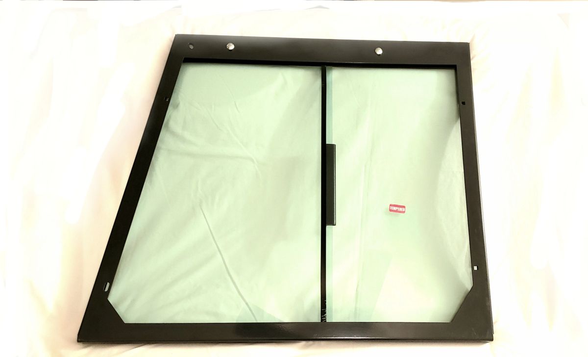 Cab side window, right hand 6675, 7775, 8875 John Deere skid steer ...
