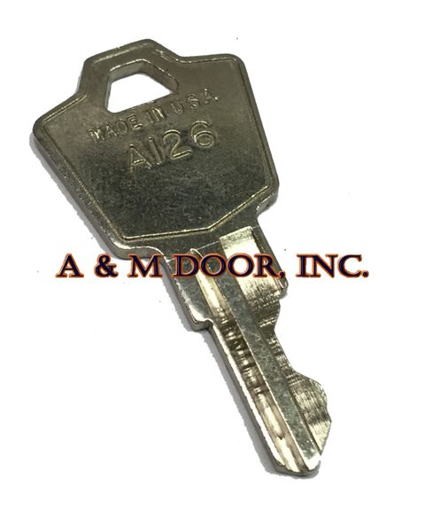 (1499) A126 KEY ONLY FOR KEYSWITCH