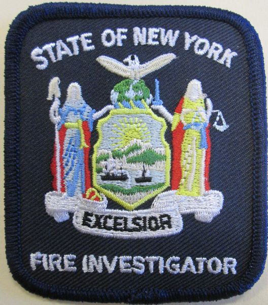 Fire Investigator Patch - Small