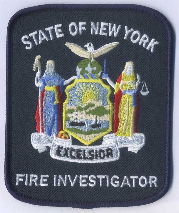 New York State Fire Investigator Patch