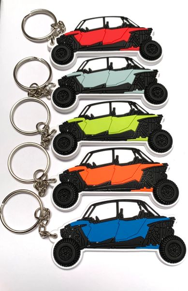 Badass Polaris 4 Seat RZR Xp 1000 900 800 Turbo S Keychain
