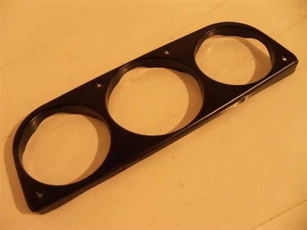 Instrument gauge frame