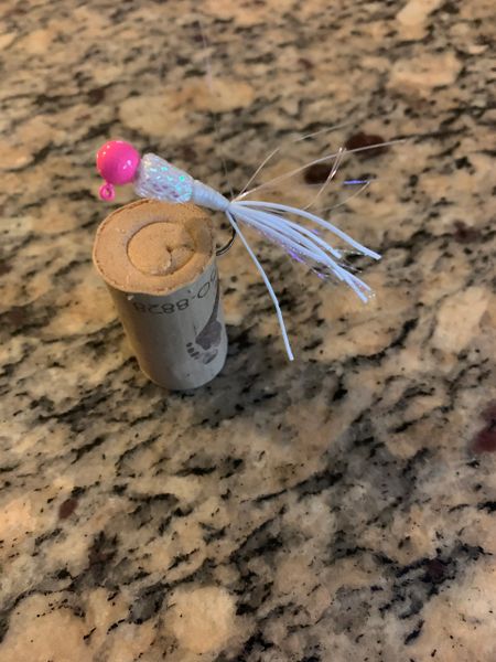 Crystal Minnow # 7 1/16 oz., Pink & White