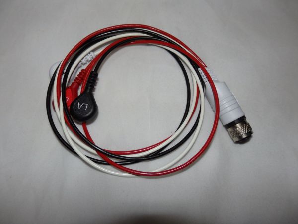 Quinton Q-TEL DT2000/DT4000 Telemetry Patient Cable, 3-lead wire, NEW