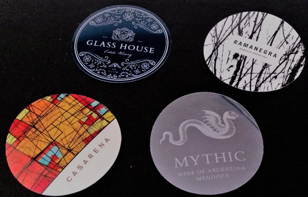 1,000 Custom Printed Wine Discs With Your Design