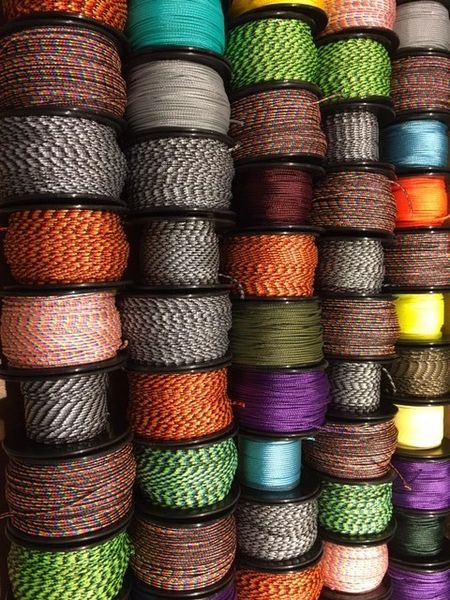 Fabrics, Fasteners, Webbing, and Cord