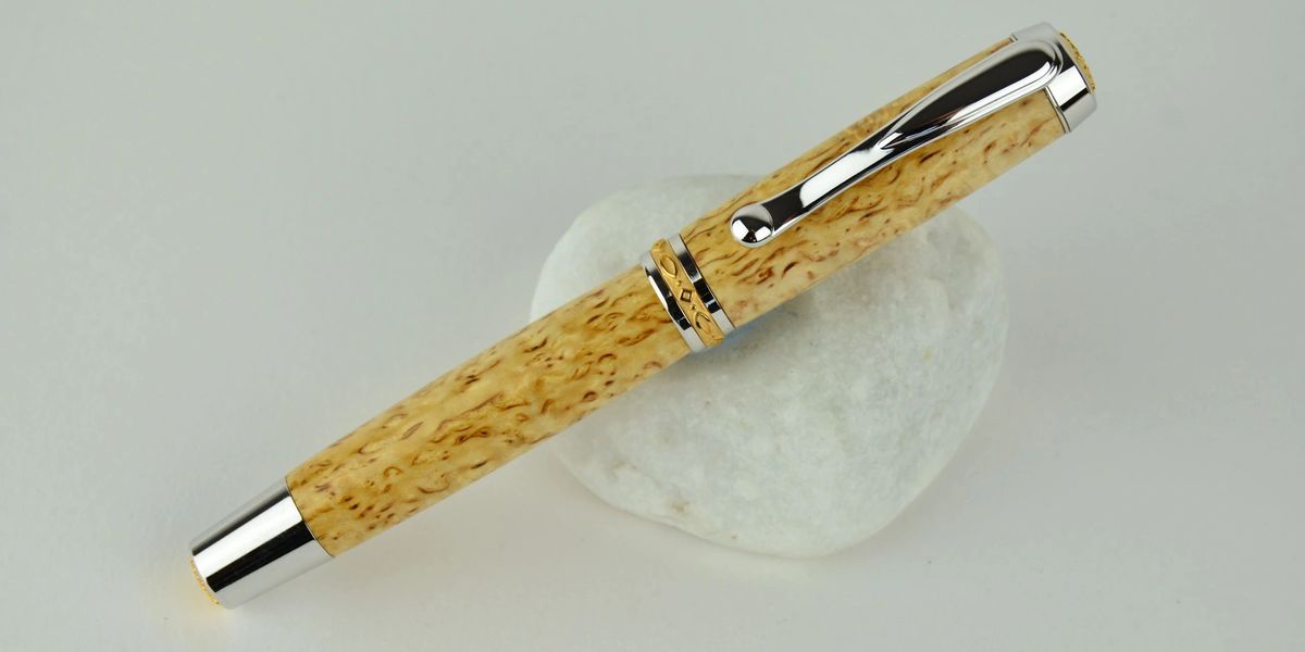Handmade pens, handcrafted pens, hand turned pens made in the UK