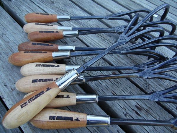 3 Tine Cultivator, Hand Forged Garden Tool, Lifetime Guarantee ...