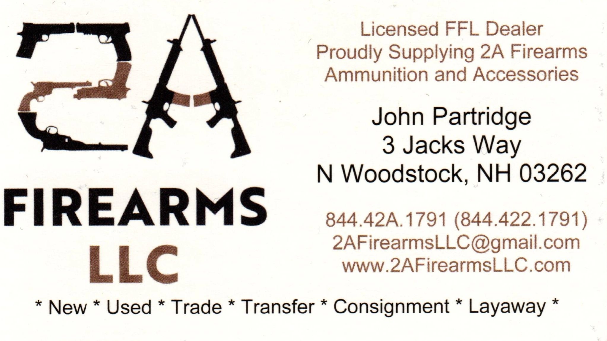 Services | 2A Firearms LLC