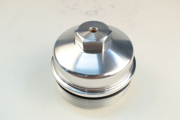 6.0 Powerstroke billet aluminum oil cap