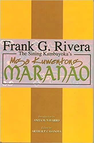 Mga Kuwentong Maranao by Frank G. Rivera (Out of Print)