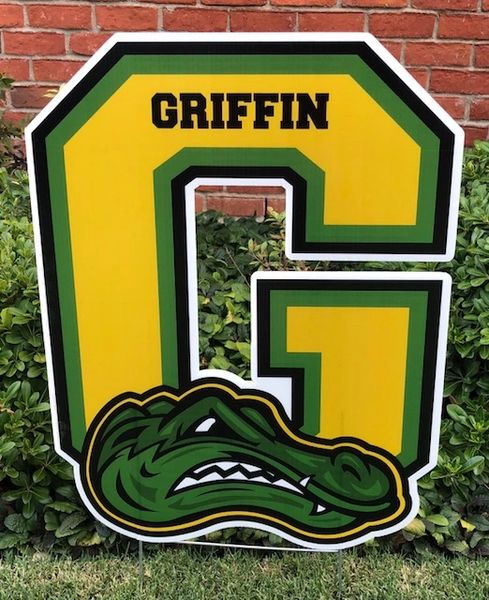 Griffin Gators yard sign