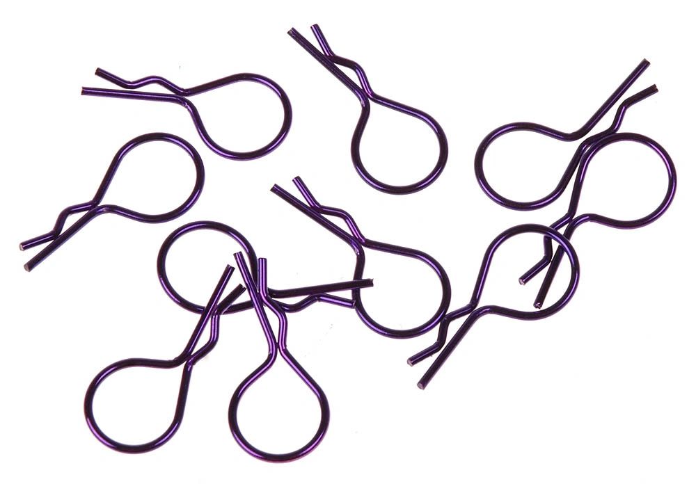 BRC-103117 Big Body Clip 1/10 - Metallic Purple (10)