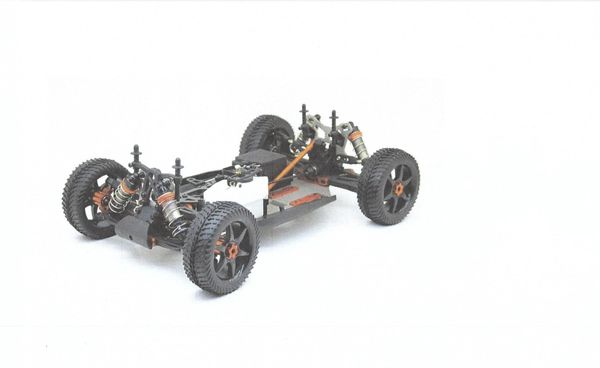 BRC 801121 S82L GT 1/8 Nitro Short Course 4wd, Extended Version