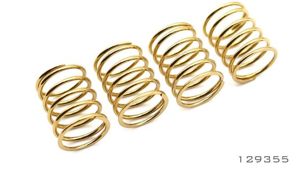 BRC-129355 Suspension Spring 1.4 * 19 * 5.5 - Yellow 3.0 kg (4)