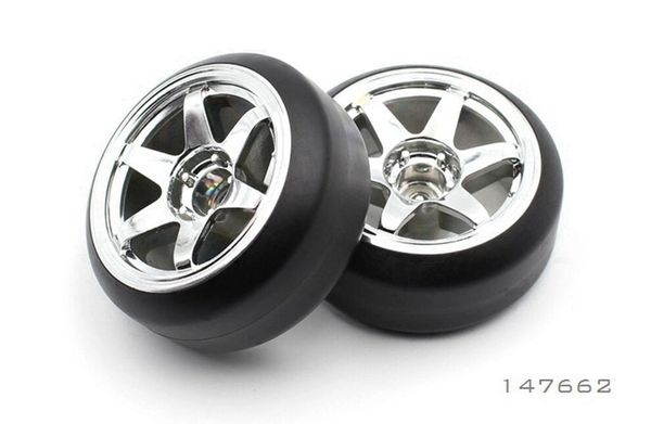 BRC-147662 Drift Tire & Rim 6 spokes, 210 mm (2)