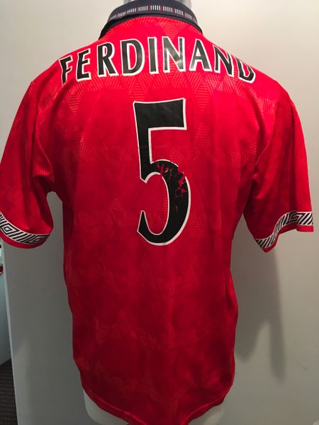 England 1990-1993 XL Away Ferdinand