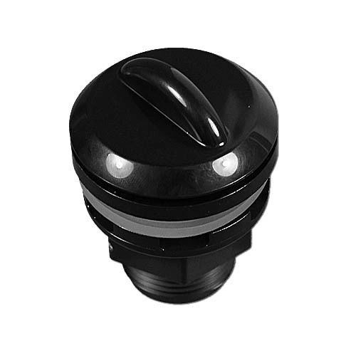 Air Control HydroAir Top Access, 1/2", Black | Shop Spa Plus, Hot Tubs ...
