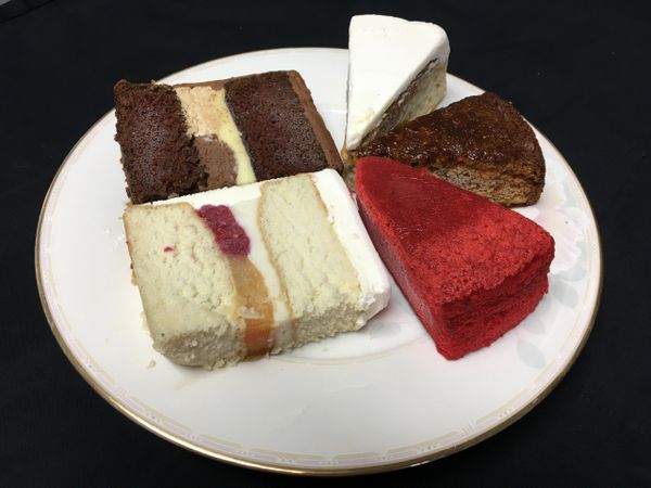 Wedding Cake Tasting Samples