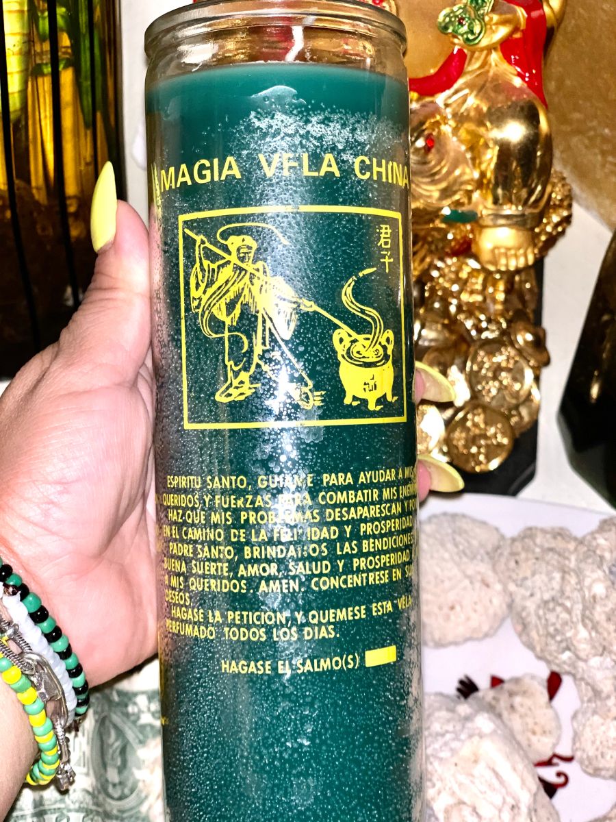 Chinese Magic 7 Day candle Charged and Anointed