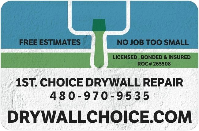 480-970-9535 Drywall Repair - 1st Choice Drywall Repair Llc
