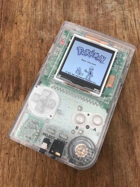 Gameboy Pocket - Clear BACKLIT