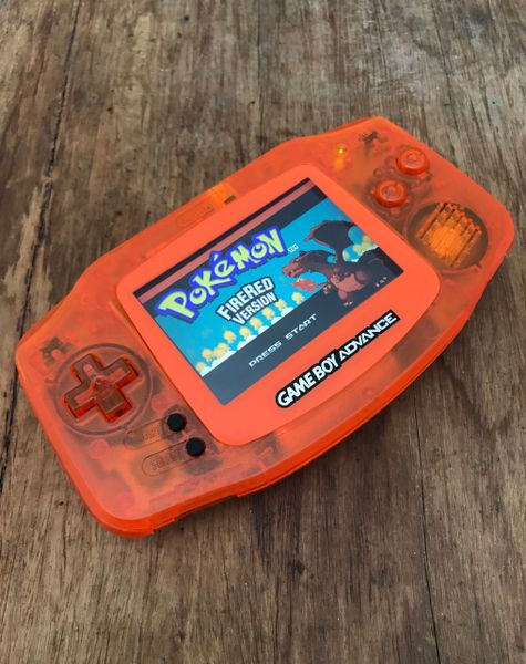 Gameboy Advance - Orange IPS Backlit