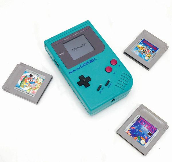 Gameboy Original - Teal BACKLIT SCREEN