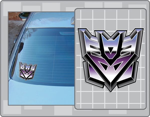 Decepticon car decal store