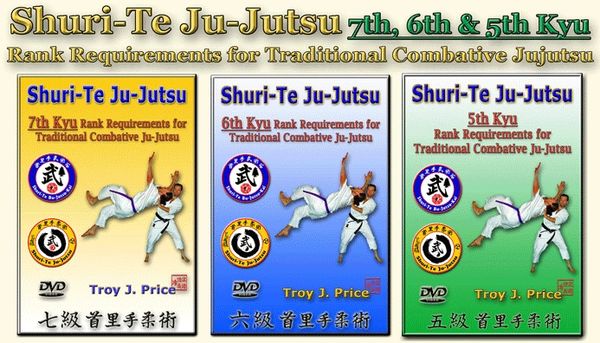 Shuri-Te Ju-Jutsu 7th, 6th & 5th Kyu Requirements
