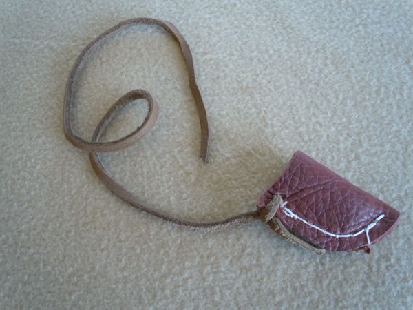 Leather Bow String Keeper