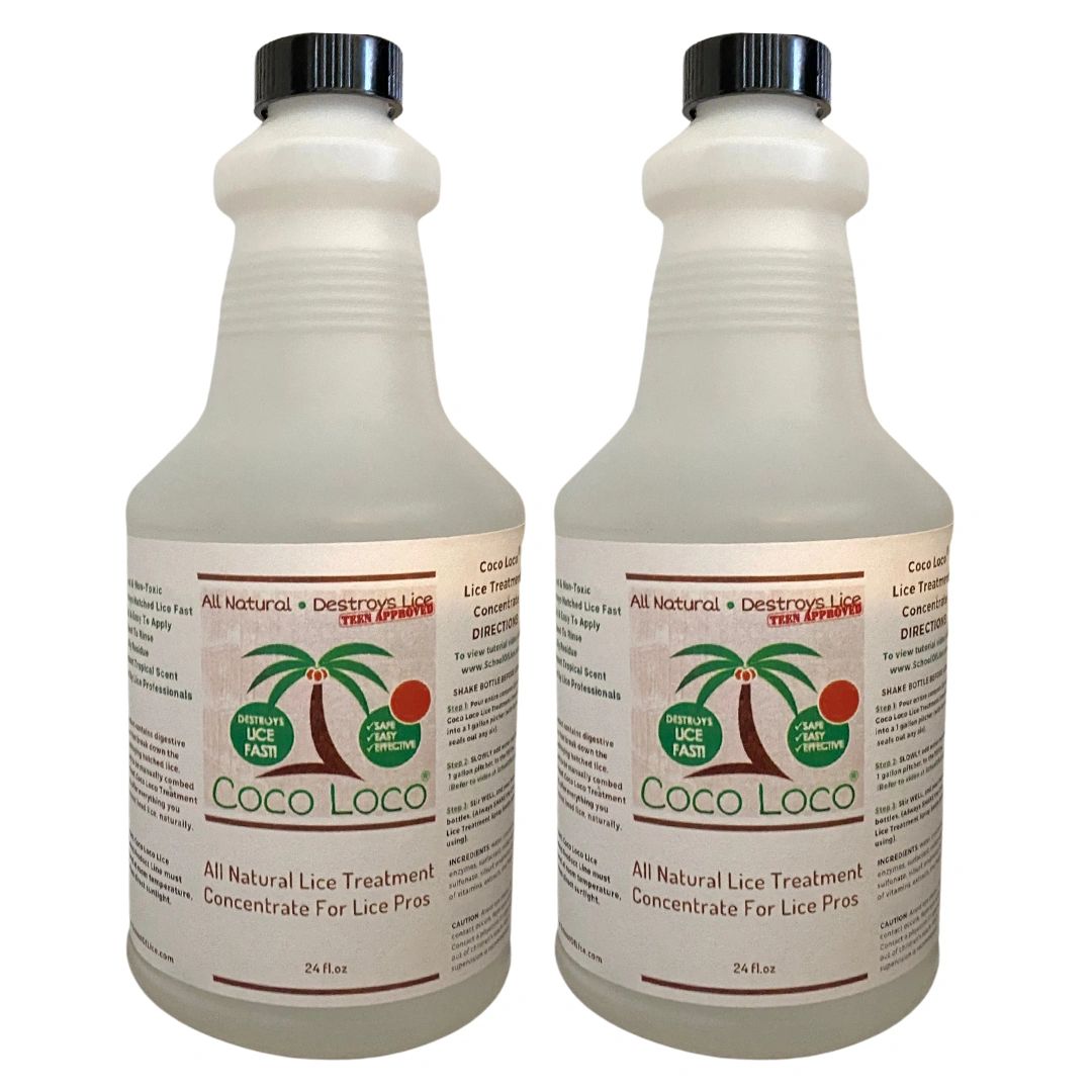 Coco Loco All Natural Leave-In Lice Treatment CONCENTRATE - One Case ...