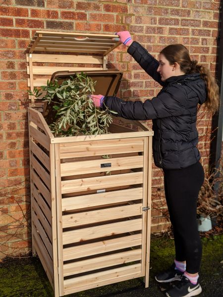 Wheelie Bin Hideaways Susany Single Wheelie Bin Shed Wheelie Bin Store ...