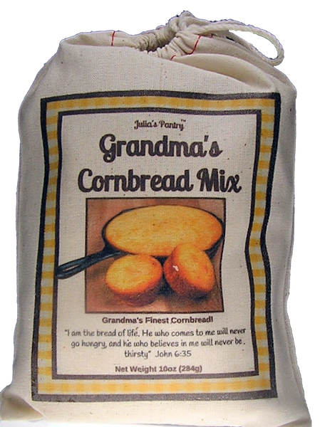 Grandma's Cornbread Mix, 10oz Cloth Bag