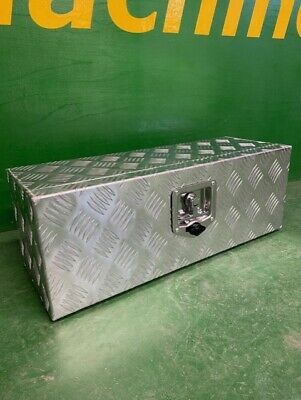 trailer strap storage under trailer tool box chain box. strop strap ...