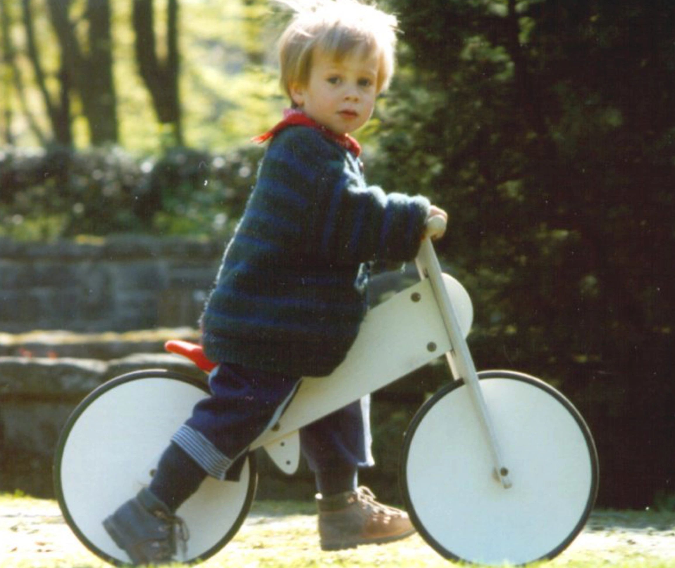 Step by step: balance bike