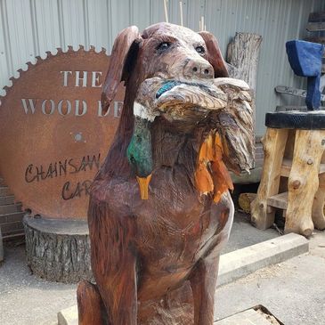 Chainsaw Carvings | The Wood Den