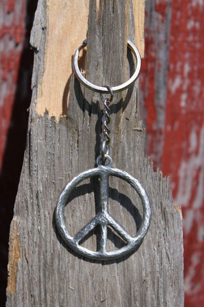 Peace Sign Key Chain