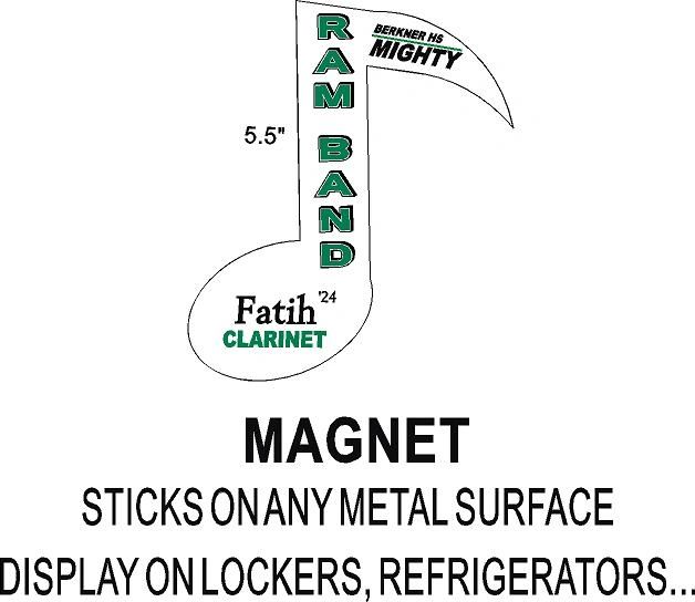 BERKNER HS RAM BAND Magnet