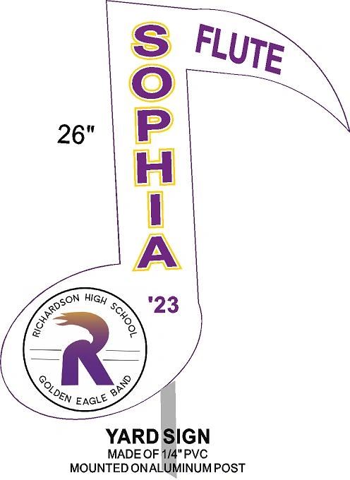 RHS GEB Yard Sign LATE ORDER