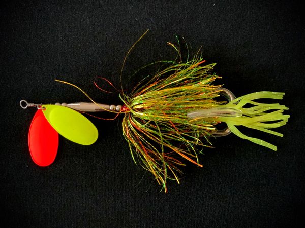 JFST-11. Chartreuse-Orange/Firetiger/Chartreuse Tube