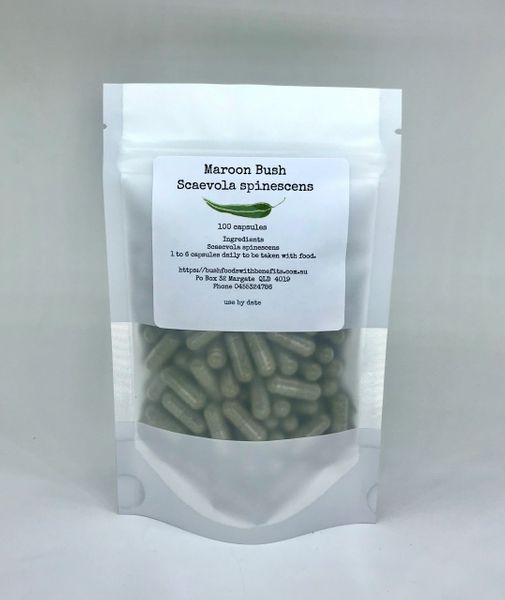 Maroon Bush Capsules