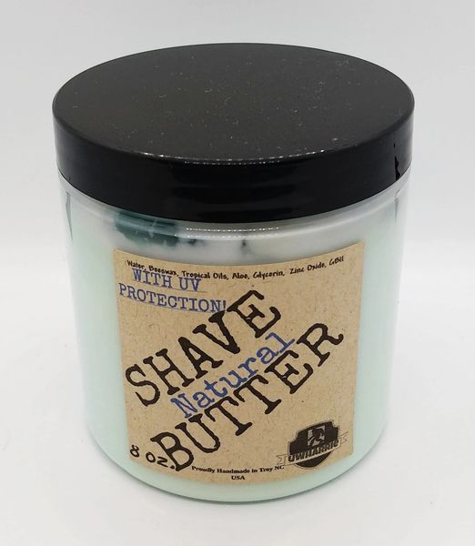 Natural Shave Butter: Old Fashioned Barber Shop Scented