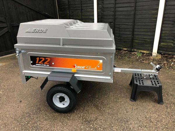 NEW ASSEMBLED Erde 122 Box Car Camping Trailer With Lockable ABS Hard ...