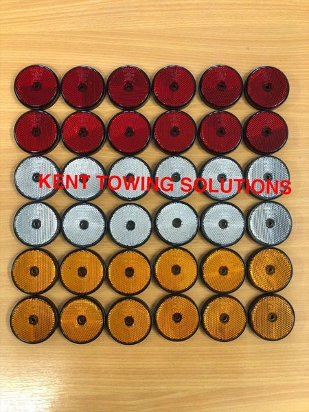 X36 Radex Maypole Bulk Clear, Red, Amber Round Trailer Horse Fence ...