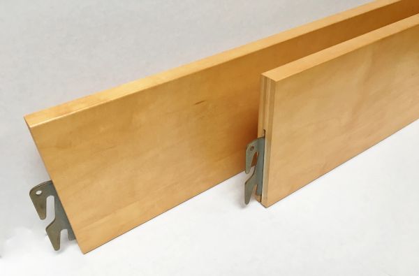 BH104-Natural Finish Bed Rails