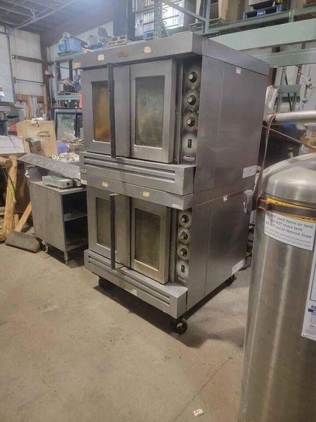 Superior double stack convection ovens