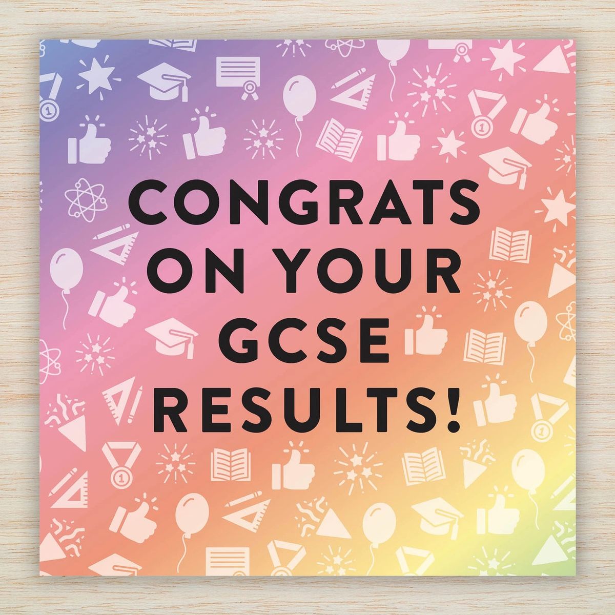 GCSE Exam Results Congratulations Card